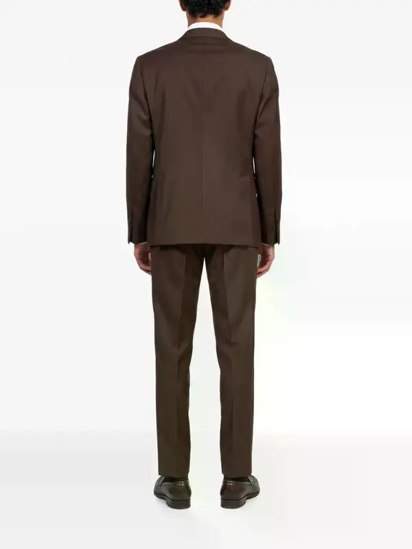 LARDINI Double-breasted Peaked-lapel Suit