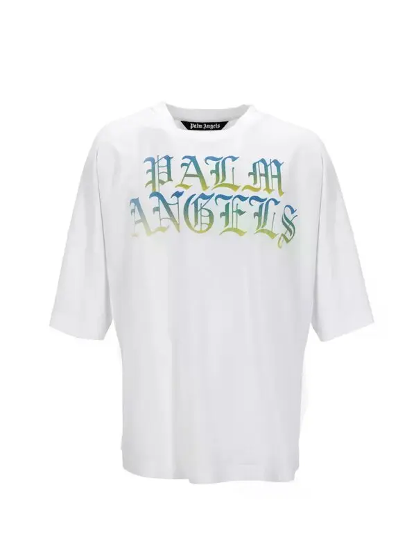 Palm Angels Gothic-logo Oversized T-shirt