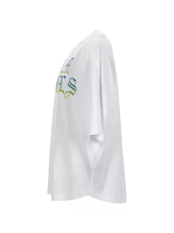 Palm Angels Gothic-logo Oversized T-shirt