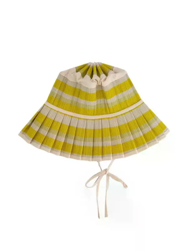Lorna Murray Capri Striped Pleated Sun Hat