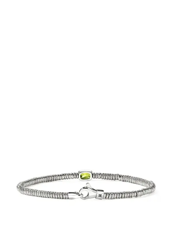 John Hardy Sterling Peridot Bracelet