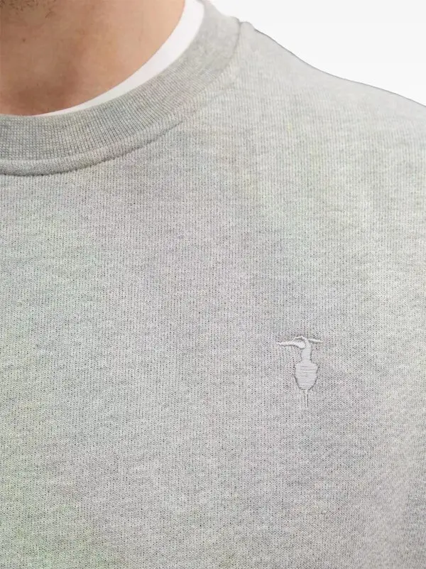 TRUSSARDI Crewneck Long Sleeve Sweatshirt - Grey