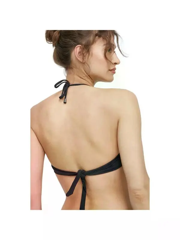 TRUSSARDI Logo-print Bandeau Bikini