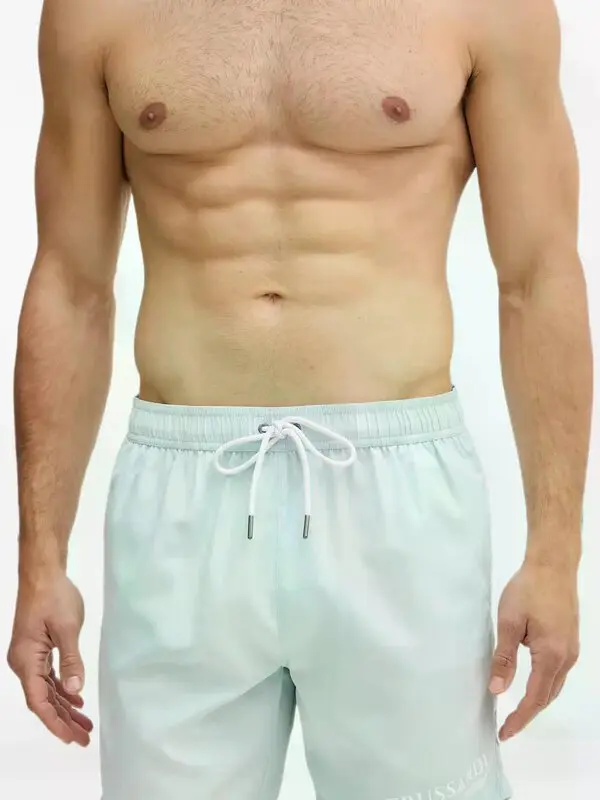 TRUSSARDI Logo-print Drawstring Swim Shorts