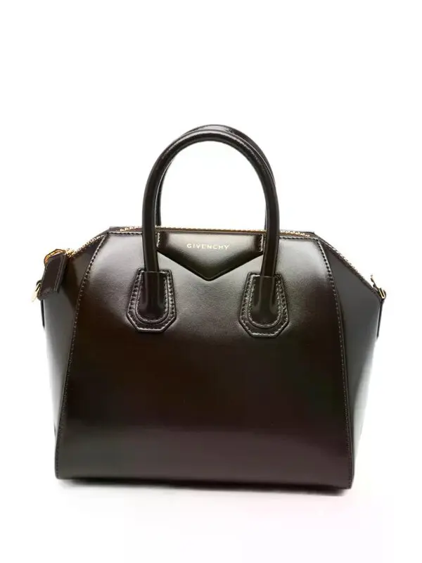 Givenchy Antigona Leather Tote Bag - Brown