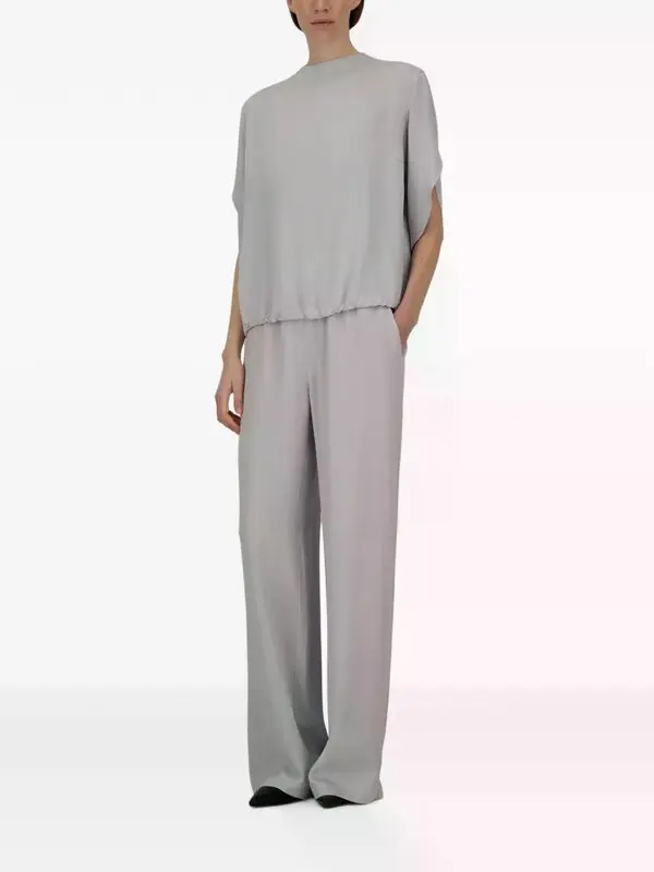 Herno Resort Satin-finish Blouse
