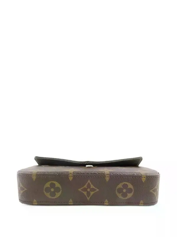 LOUIS VUITTON Félicie Strap & Go Cross Body Bag - Brown