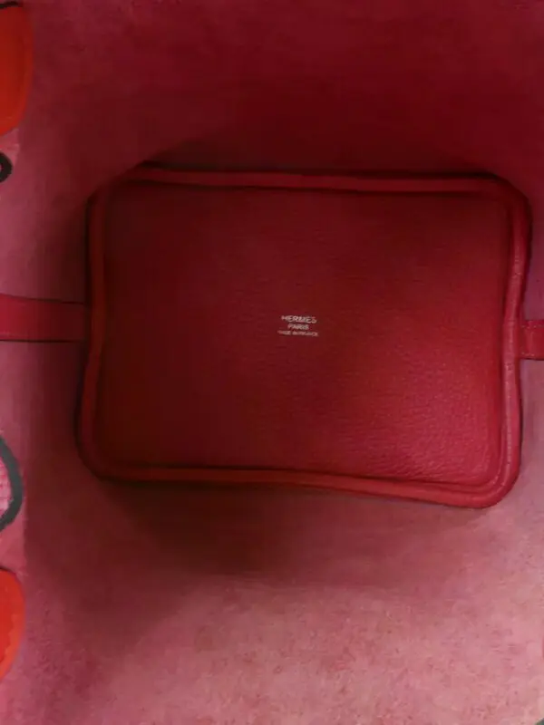 Hermès Pm Picotin Leather Tote Bag - Pink