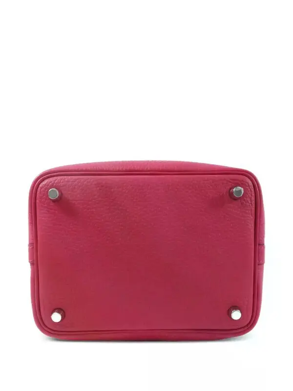 Hermès Picotin Leather Tote Bag - Pink