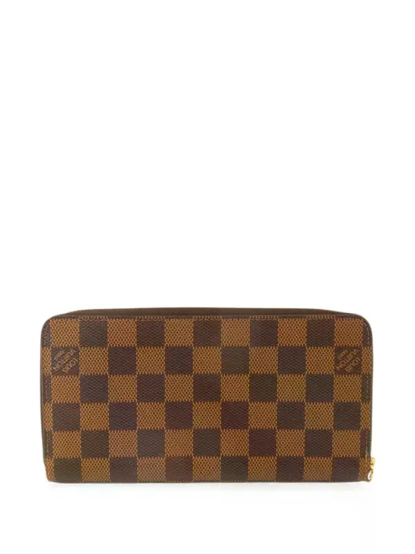 LOUIS VUITTON Zippy Damier Ebene Wallet