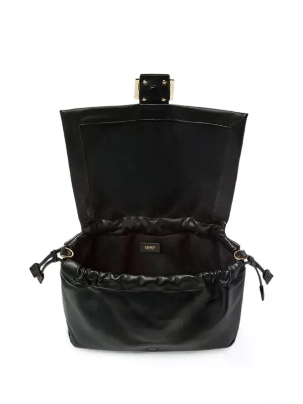 Fendi Baguette Leather Shoulder Bag