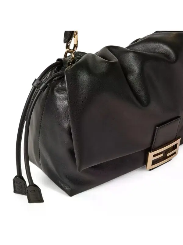 Fendi Baguette Leather Shoulder Bag