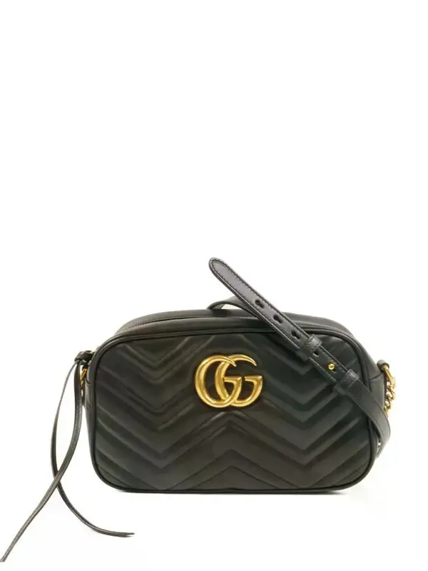 Gucci Gg Marmont Cross Body Bag - Black