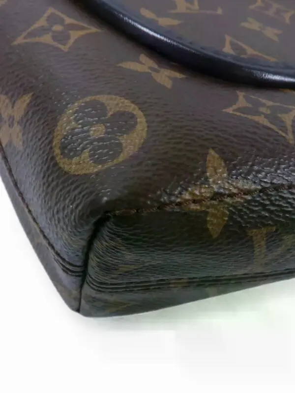 LOUIS VUITTON Monogram Macassar Magnetic Messenger Bag