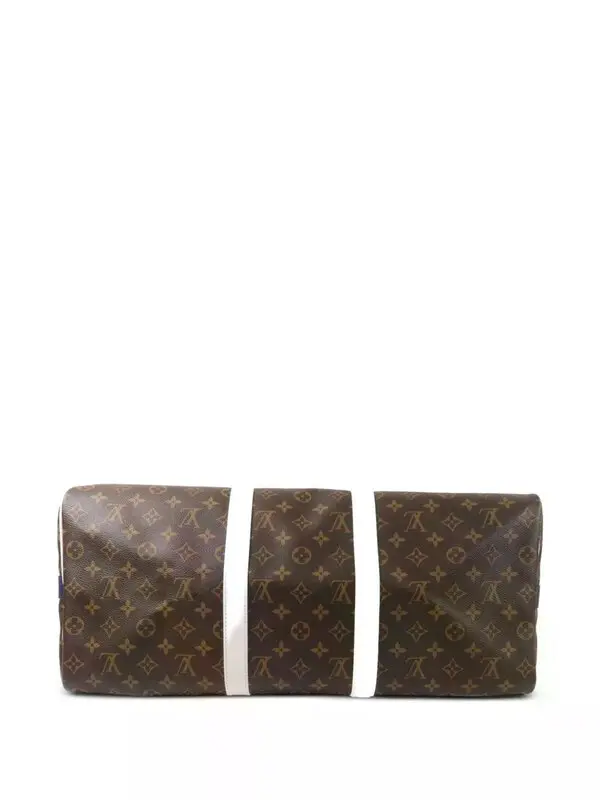 LOUIS VUITTON Monogram Keepall 50 Luggage - Brown