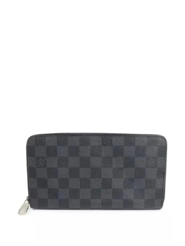 LOUIS VUITTON Damier Graphite Zippy Organizer Long Wallet
