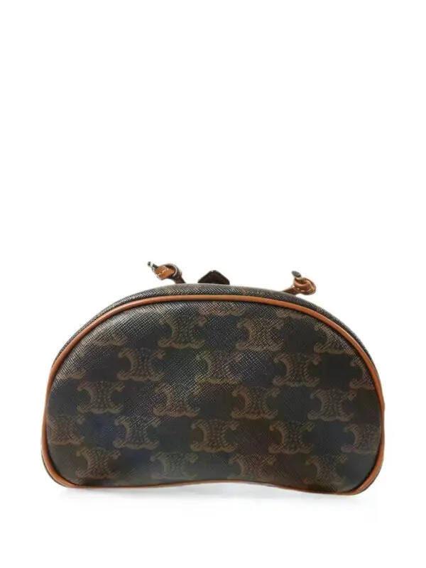 Celine Mini Macadam Folco Backpack - Brown