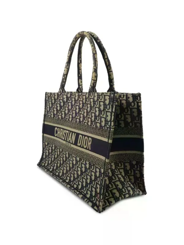 Dior Medium Book Tote Oblique Tote Bag