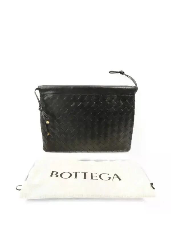 Bottega Veneta Intrecciato Drawstring Clutch Bag