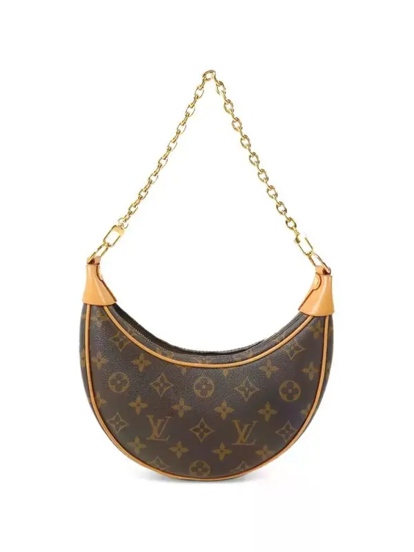 LOUIS VUITTON Loop Monogram Shoulder Bag - Brown