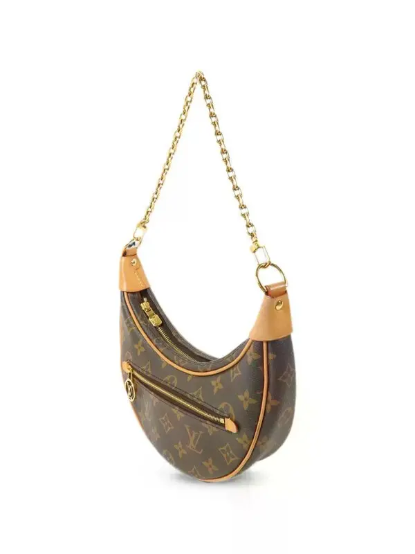 LOUIS VUITTON Loop Monogram Shoulder Bag - Brown