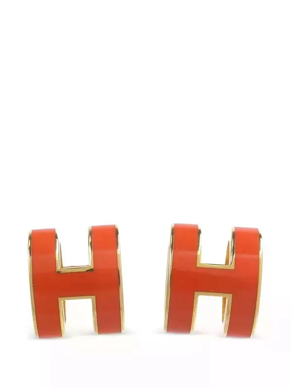 Hermès Pop H Enamel Earrings