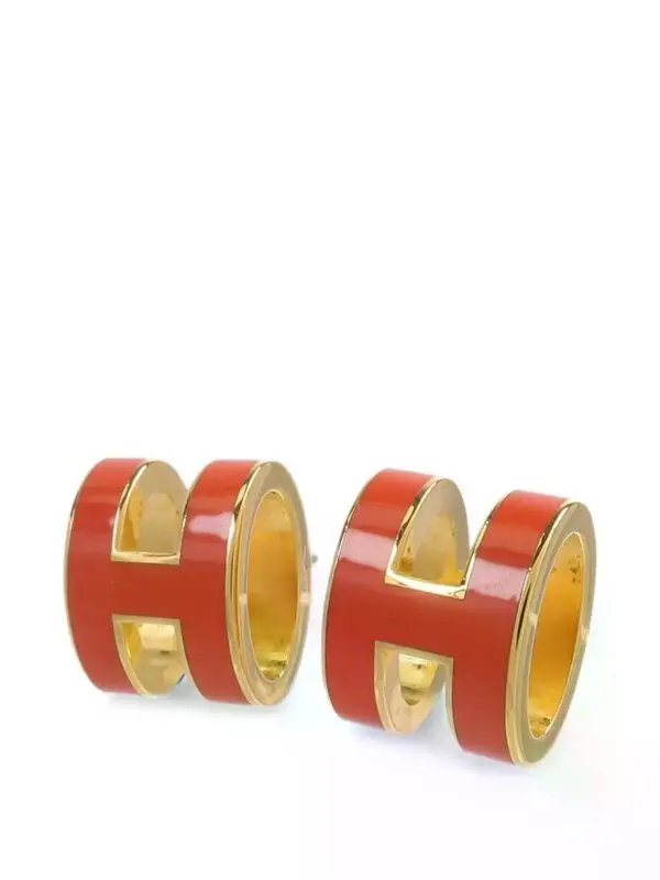 Hermès Pop H Enamel Earrings