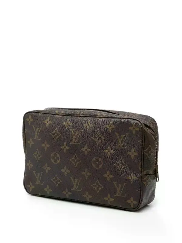LOUIS VUITTON Monogram Macassar Toilet Pouch Gm
