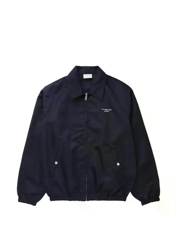 Drole De Monsieur Logo-print Zip-up Jacket