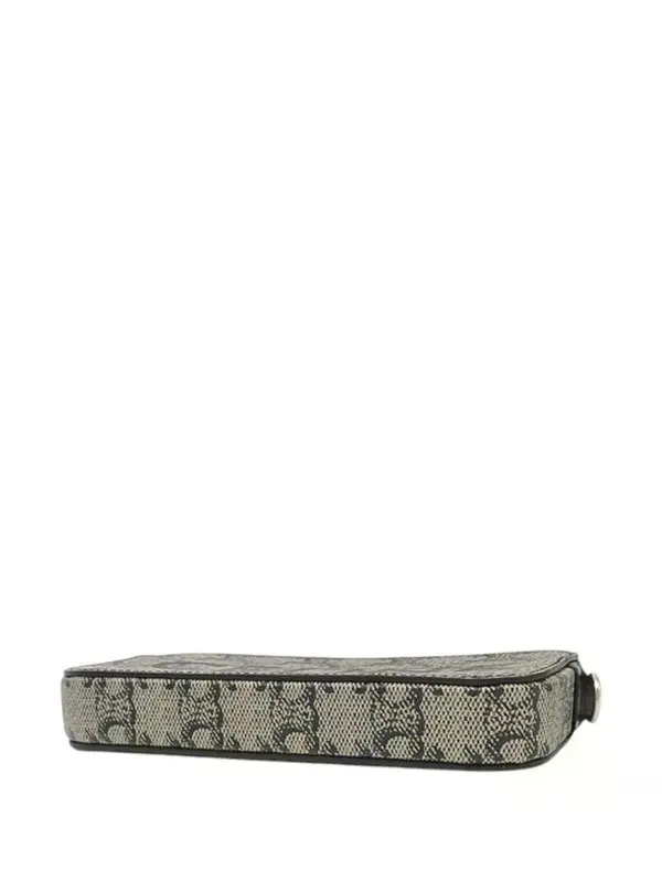 Celine Triomphe Coated Canvas Horizontal Pouch Crossbody Bag