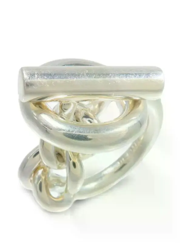 Hermès Croisette Ring - Silver