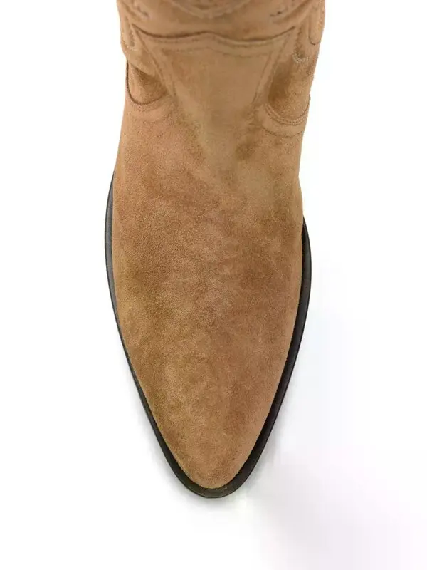 Etro Logo Plaque Boots