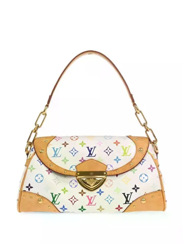 LOUIS VUITTON Takashi Murakami 2008 Monogram Beverly Shoulder Bag