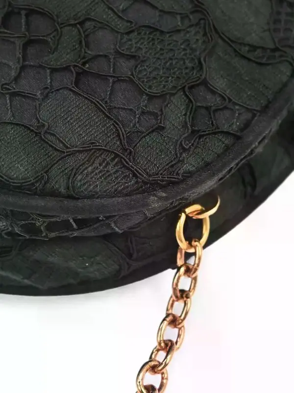 Prada 1990-2000s Lace Chain Shoulder Bag