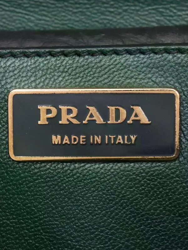 Prada 2013-2026 Leather Sound Lock Shoulder Bag