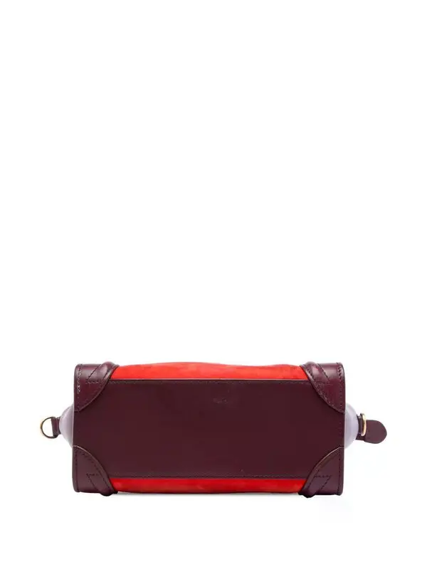 Celine Nano Luggage Satchel - Orange