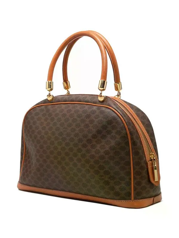 Celine 2000 Macadam Coated Canvas Handbag