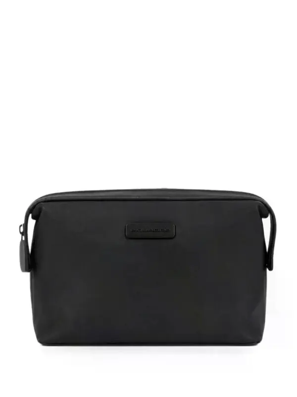 PIQUADRO Logo-patch Wash Bag
