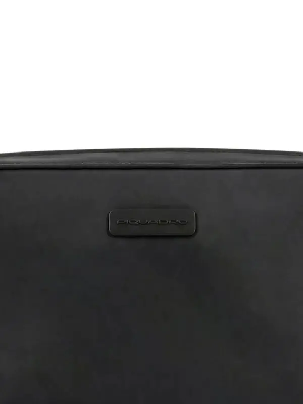 PIQUADRO Logo-patch Wash Bag