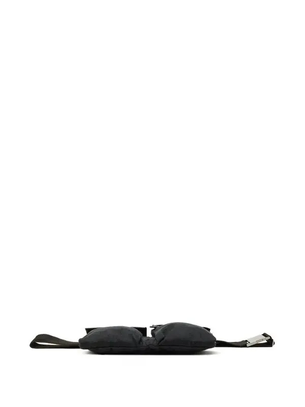 Gucci 2000-2015 Gg Canvas Double Pocket Belt Bag