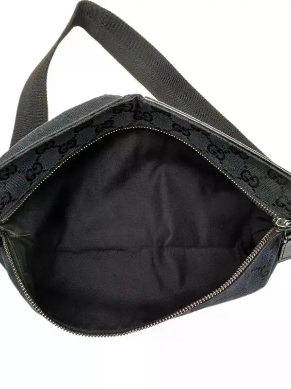 Gucci 2000-2015 Gg Canvas Double Pocket Belt Bag