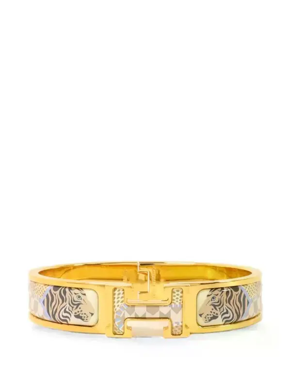 Hermès Clic H Enamel Bangle