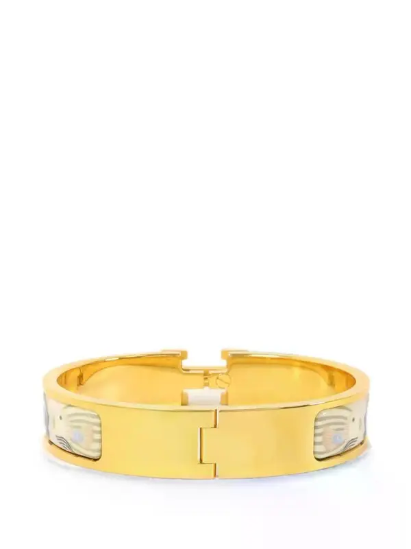 Hermès Clic H Enamel Bangle