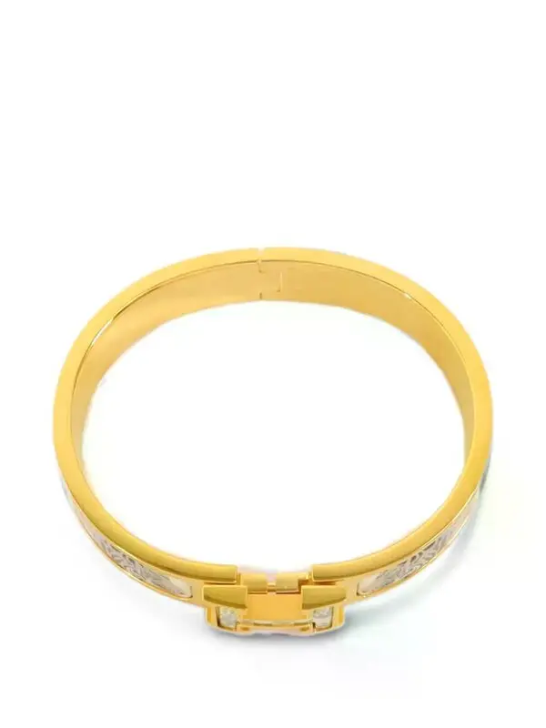 Hermès Clic H Enamel Bangle