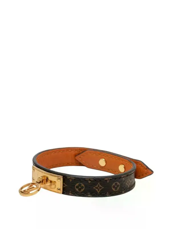 LOUIS VUITTON 2010-2026 Monogram Logomania Bracelet 17 Costume Bracelet