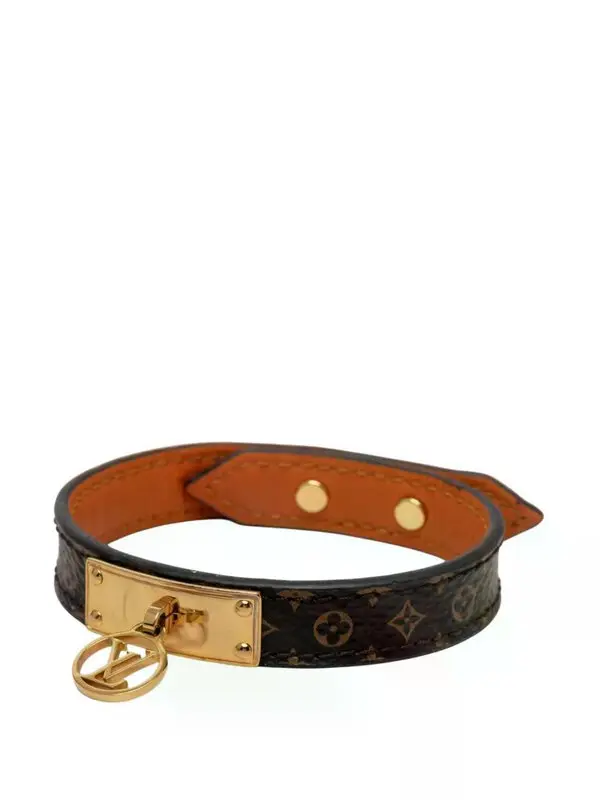 LOUIS VUITTON 2010-2026 Monogram Logomania Bracelet 17 Costume Bracelet
