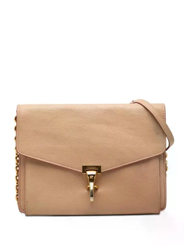 Burberry 2000-2017 Leather Macken Crossbody Bag - Brown