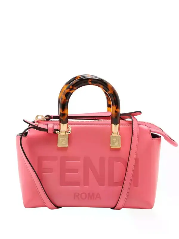 Fendi 2010-2026 Mini Leather The Way Roma Satchel - Pink