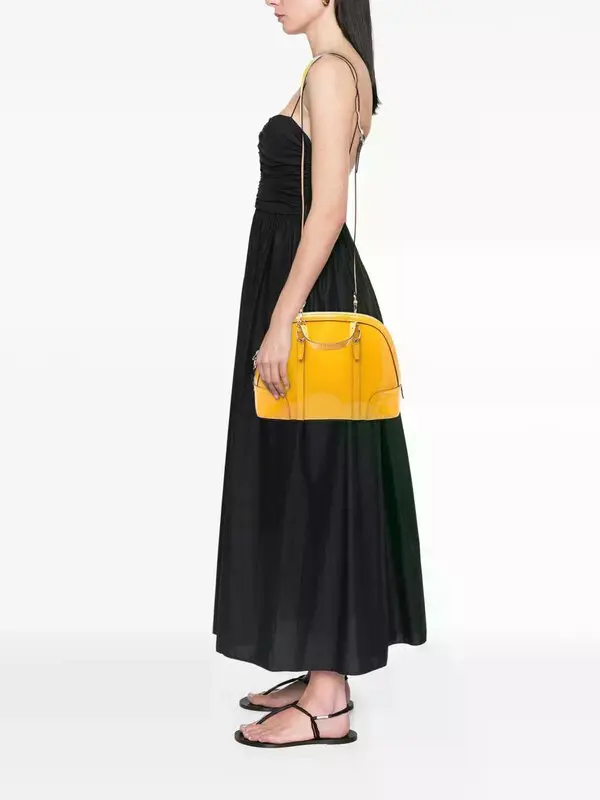 Gucci 2016-2026 Small Microguccissima Patent Nice Dome Satchel