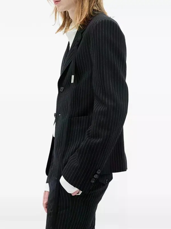 ANN DEMEULEMEESTER Rami Pinstripe-pattern Blazer
